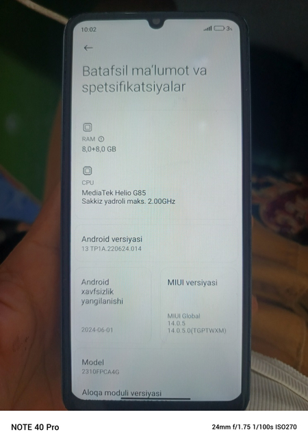 Poco c65 sotiladi