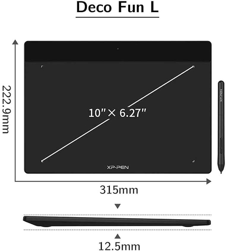 Распродажа! Графический планшет Xp-Pen Deco Fun размер L (A4)