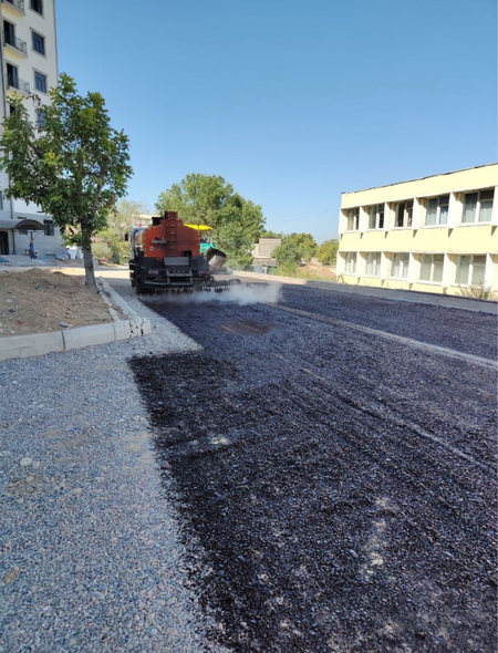 Asfalt ishlarini tez va sifatli bajaramiz
