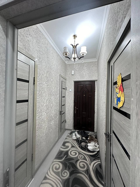 Юнусабад 15кв  3/2/4 Общ пл 69м² Балкон 1,5*6м² +Мебель +Техника