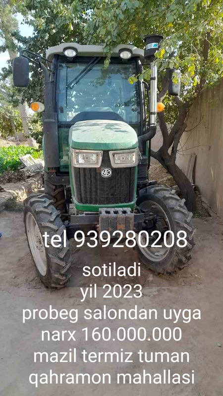 Kafolat yöq yangi traktor