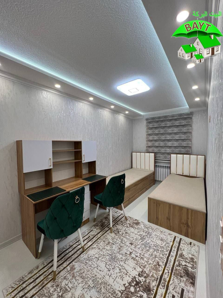 ^3в4/2/4 ПАРУС Т.центр Чиланзар 8 квартал 2×6балкон 70м² Евро Упаковка