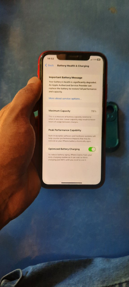 iphone 11 red 256gb full !