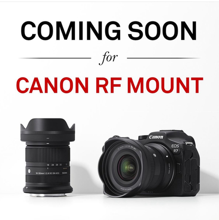 Sigma AF 18-50mm F2.8 DC DN Contemporary RF mount