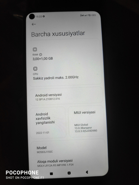 Redmi not 9 ideal holatda 4/64 gb sotiladi