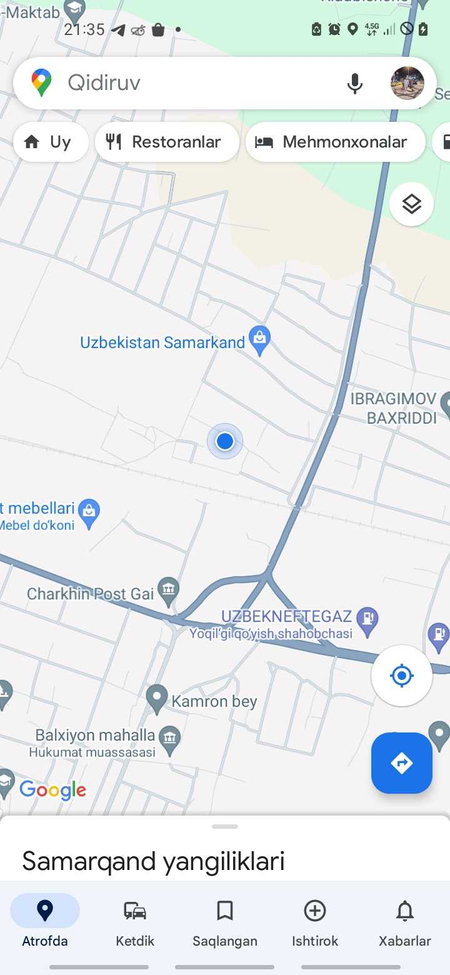 Учаскани яарими сотилади
