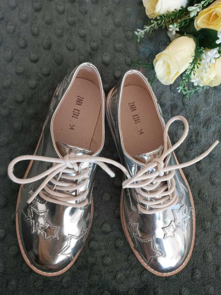 Новые броги оксфорды для девочек ZARA