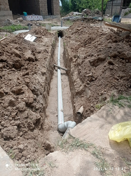 Ura podval transheya tunel qaziymiz truba yotqizamiz narxi kelishiladi