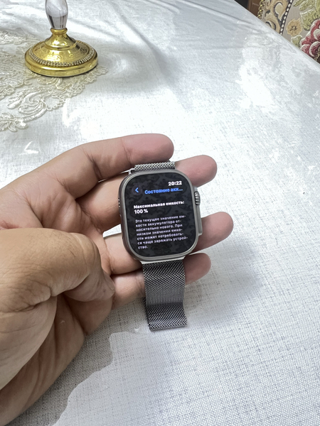 apple watch ultra 1 49mm batareka 100%