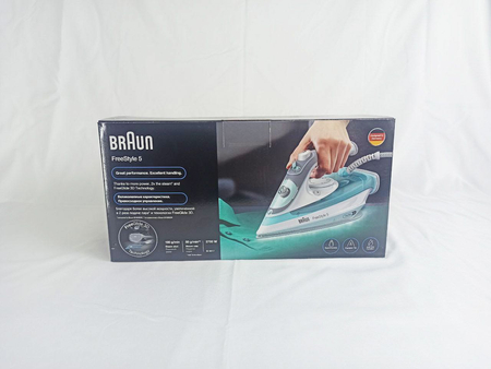 Паровой утюг Braun FreeStyle 5 (SI5017GR). Гарантия и сервис. Новый