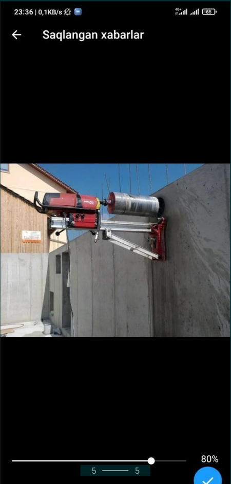 Beton teshish kesish buzish