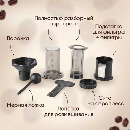 Кофеварка ручная Аэропресс Go