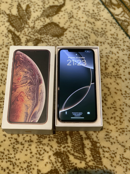 Iphone XS MAX gold  256gb