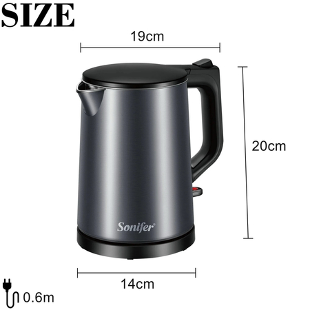 Доставка! Электрический чайник Sonifer SF-2108 0,8 л