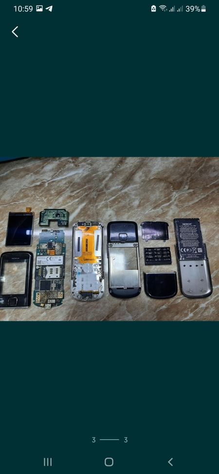 Nokia 8800 larga zapchastlar bor.