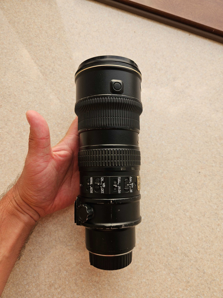 Nikon 70-200mm f2.8
