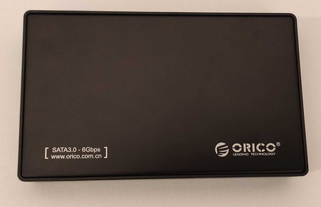 USB 3.0 внешний бокс для жесткого диска 3.5''/2.5'' Orico (как новый)