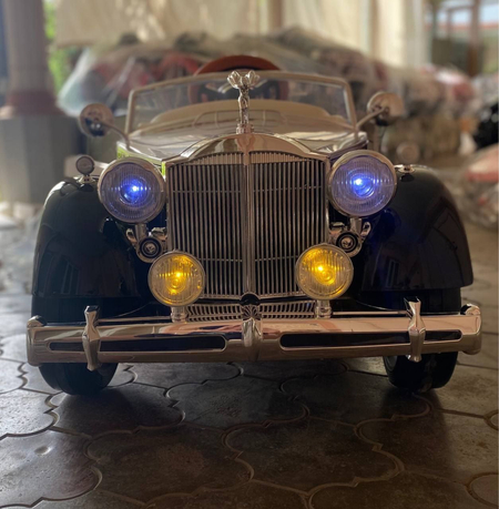 Ретро детская машина с пультом Rolls Royce bolalar mashinasi elektromo
