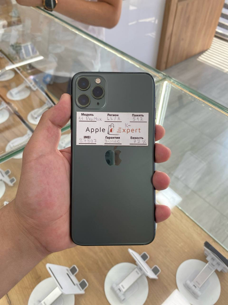 Rassrochka va Naht! Iphone 11 Pro Max 512gb 72% LL/A Green Apple exper