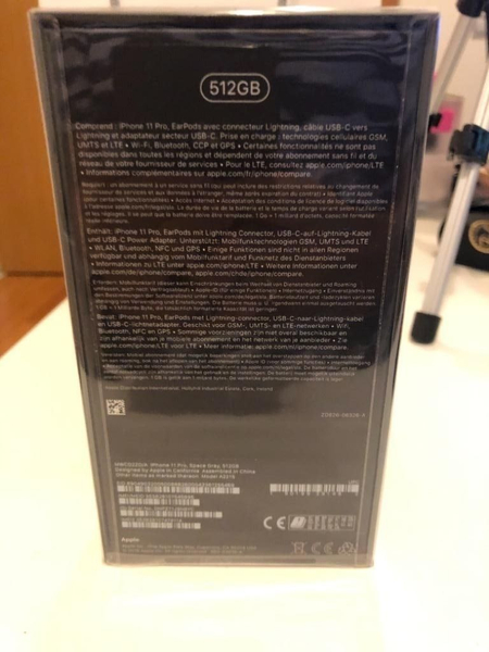 Iphone 11 pro 512 gb, yangi ochilmagan karobka,aktivatsia qlinmagan
