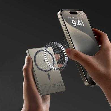 Бесплатная Доставка. Внешний аккумулятор Wiwu Magnetic Wi-P019