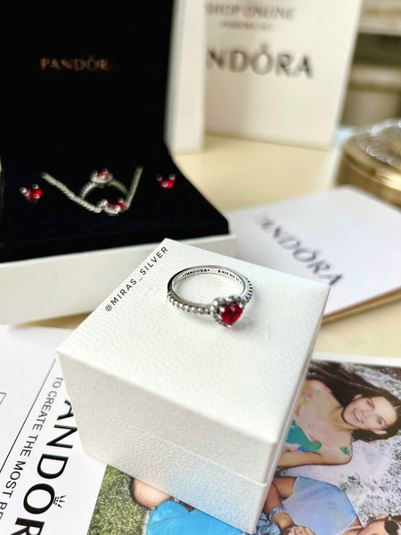Кольцо Pandora Сердце