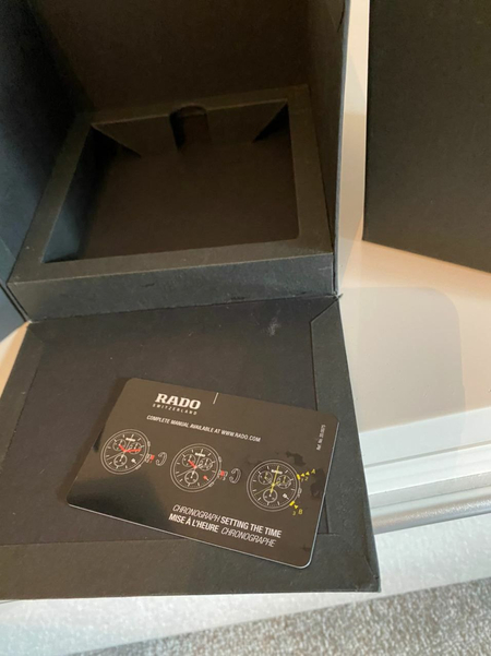 Rado Centrix Chronograph 
40.0 mm, Quartz, 125 g
SKU: R30130
