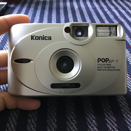 Пленочный фотоаппарат Konica POP EF-7