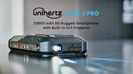 Tank 3 Pro — защищенный смартфон 5G емкостью 23800 мАч