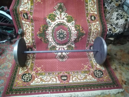 штанга 170 кг,  жим лежа