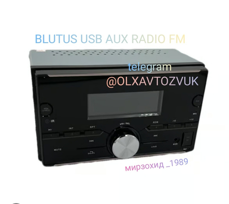 Pioneer mafon Avtomagnitola bez disk  buluts usb aux radio fm