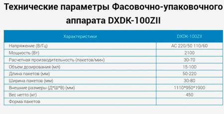 Вертикальная упаковочная машина