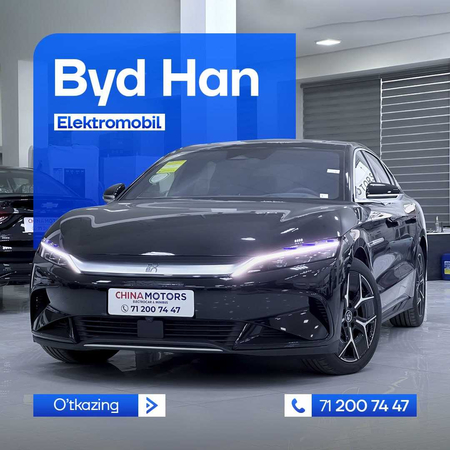 BYD HAN shoshiling tayyor 2025 restayling