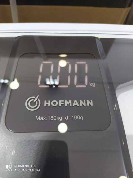 Напольные весы Hofmann до 180кг Хофман 1 год гарантия