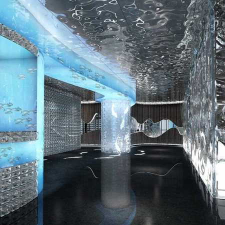 AGRAF STEL - AquaSteel отделочный материал из нержавеющей стали