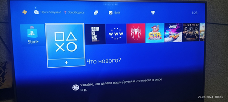 Продаётся игровой консоль PlayStation 4pro 4k фул комплект 56игры боль