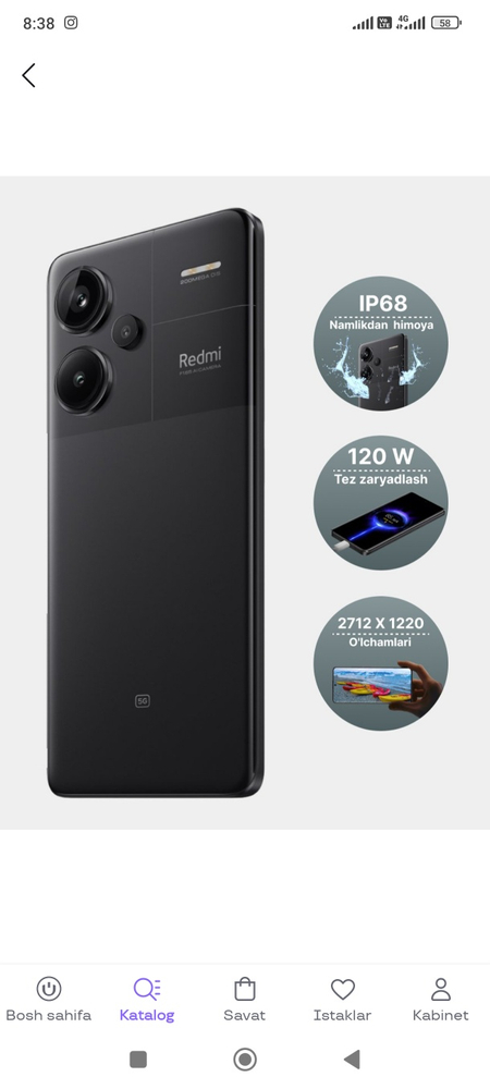 Redmi not 13 pro +