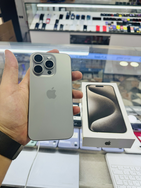 iPhone 15 Pro 128 gb natural 100%