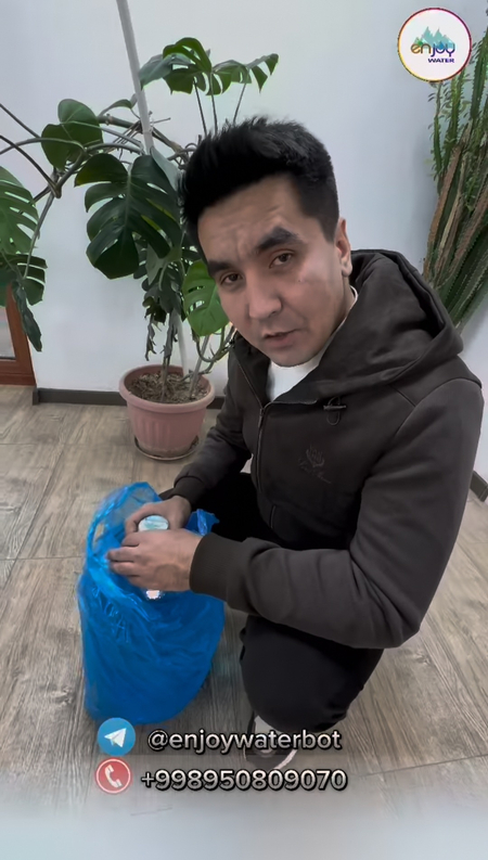 Питьевая вода enjoy water ichimlik SUVI