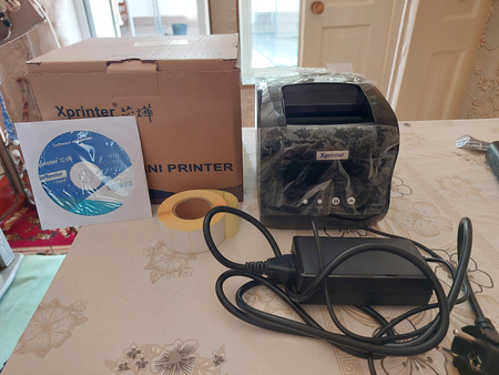 Xprinter. Thermal barcode printer. MODEL:XP-365B