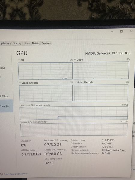 O’yin va ish uchun kompyuter. i7 3770 va gtx 1060 3gb