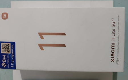 Xiaome 11 lite 5g xotira 8/128 g
