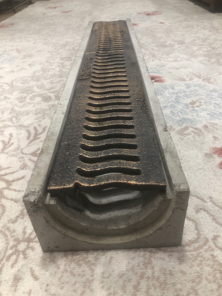 lotok latok Beton drenaj tepsisi PM226, marmar to'qimalar