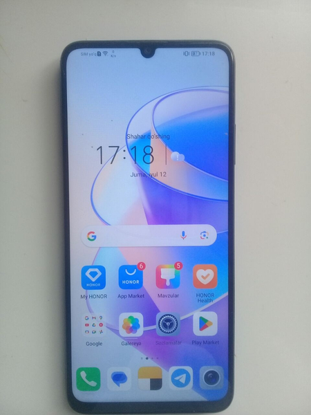 Honor x7A xotirasi 128