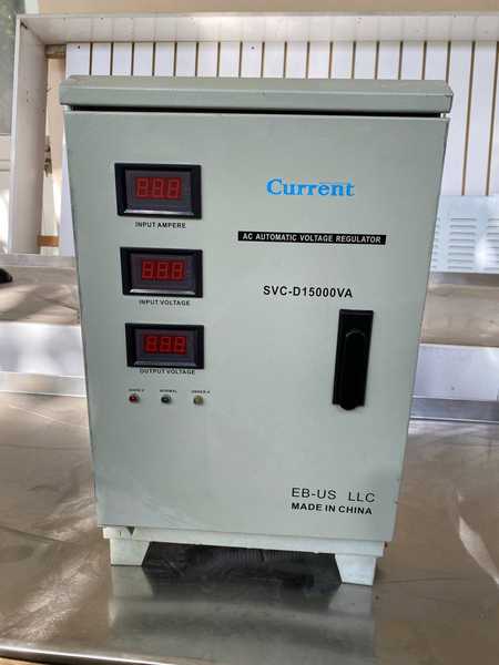 Stabilizator 15000 W “CURRENT” sotiladi.\\nHolati zo’r, ko’p ishlamagan.