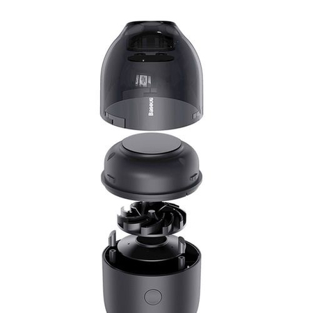 Портативный пылесос Baseus C2 Desktop Capsule Vacuum Cleaner Черный