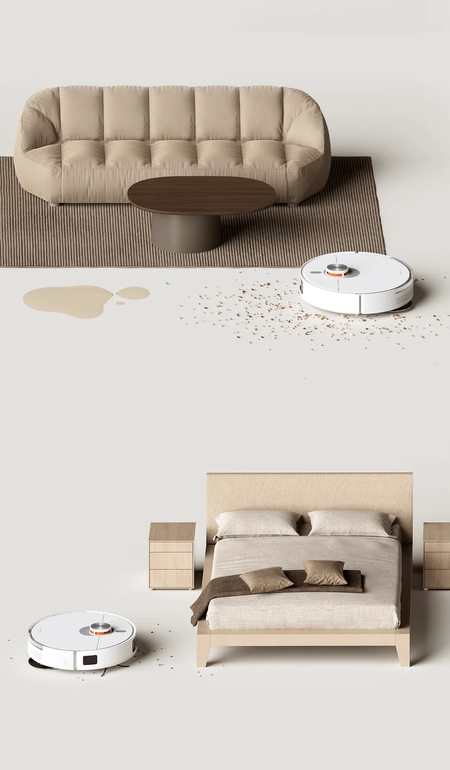 Робот пылесос Xiaomi Robot Vacuum S20 белый