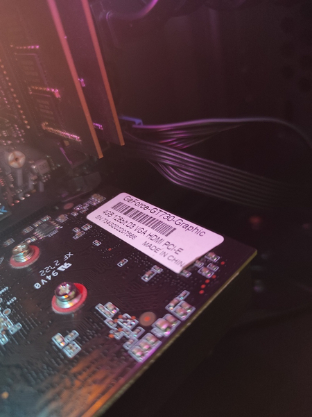 Игровой компьютер i3-10100 + GT730 4gb
