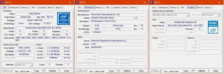 Процессор Intel Celeron G5905, LGA 1200