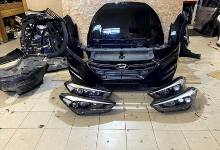 Hyundai Tucson радной завадской цвет кузов детали